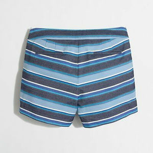 J. Crew Factory | Shorts | J Crew Texturedstripe Shorts 4 Nwt 3 Inseam ...